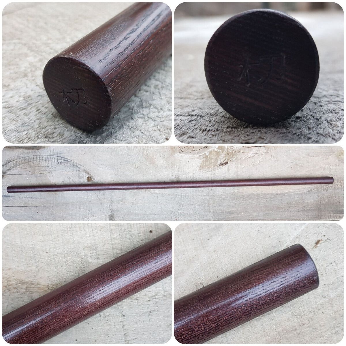 Hanbo stick jodo aikido kobudo 100 cm (39.3") - European Ash – Bokuto Shop