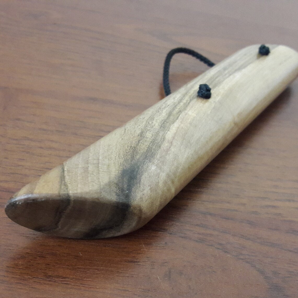 Wooden massage training stick yawara with sharp ends - Walnut – Bokuto Shop